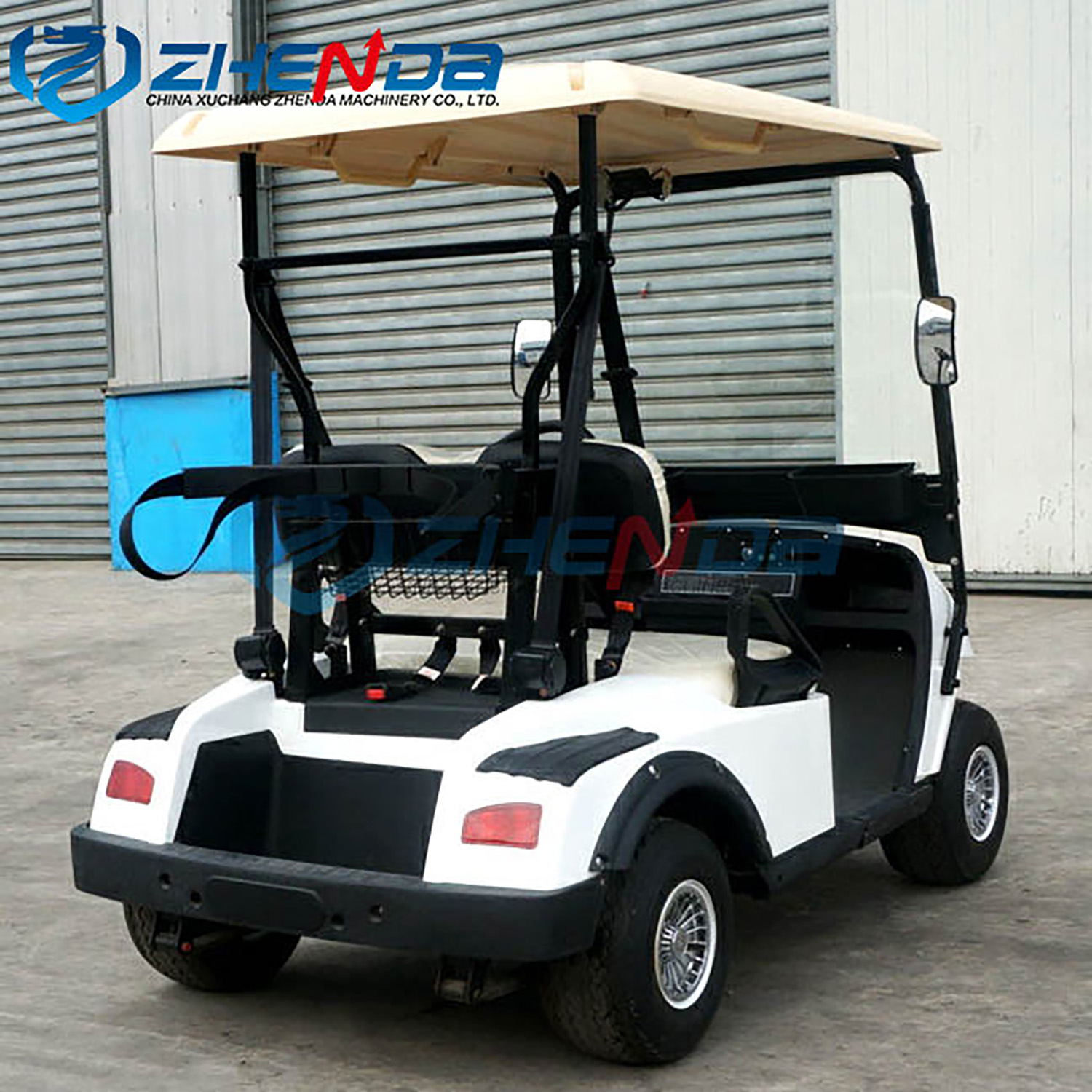 White Mini Cute High Quality High Performance Golf Cart/Wholesale Price ...