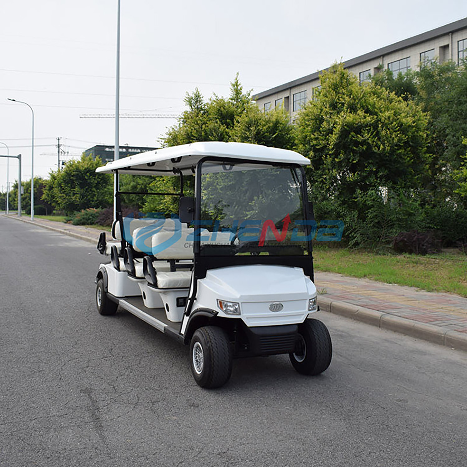 White Mini Cute High Quality High Performance Golf Cart/Wholesale Price ...